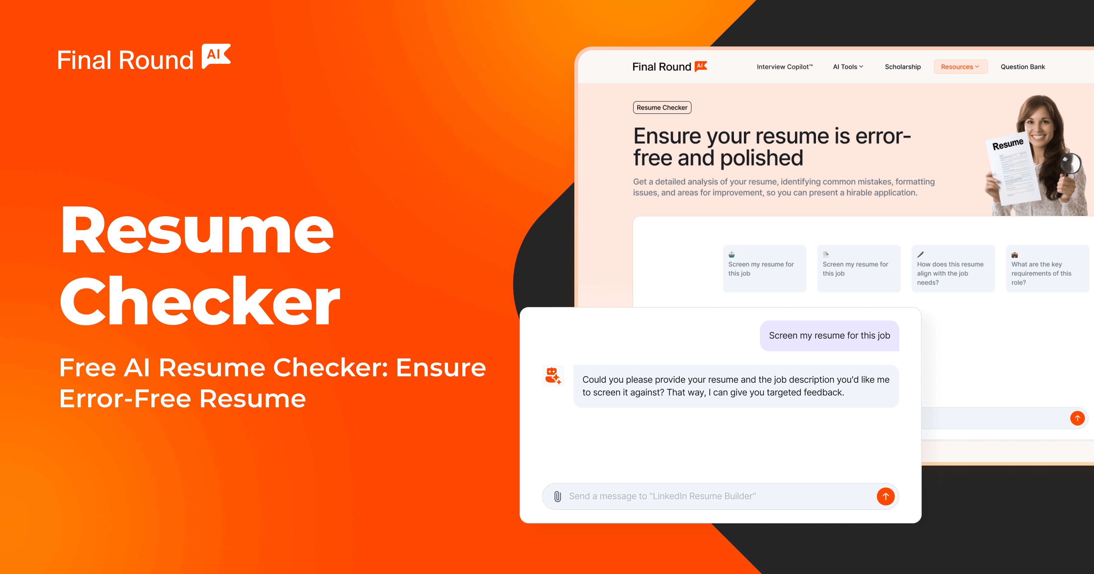 Resume Checker Tool - Optimize Your Job Application - Free Resume ...